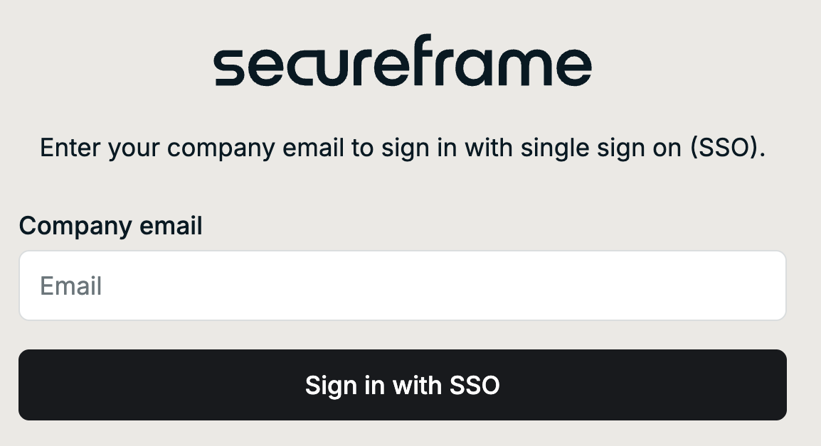 Understanding Domain Claims, SSO, and OAuth – Secureframe Help Center